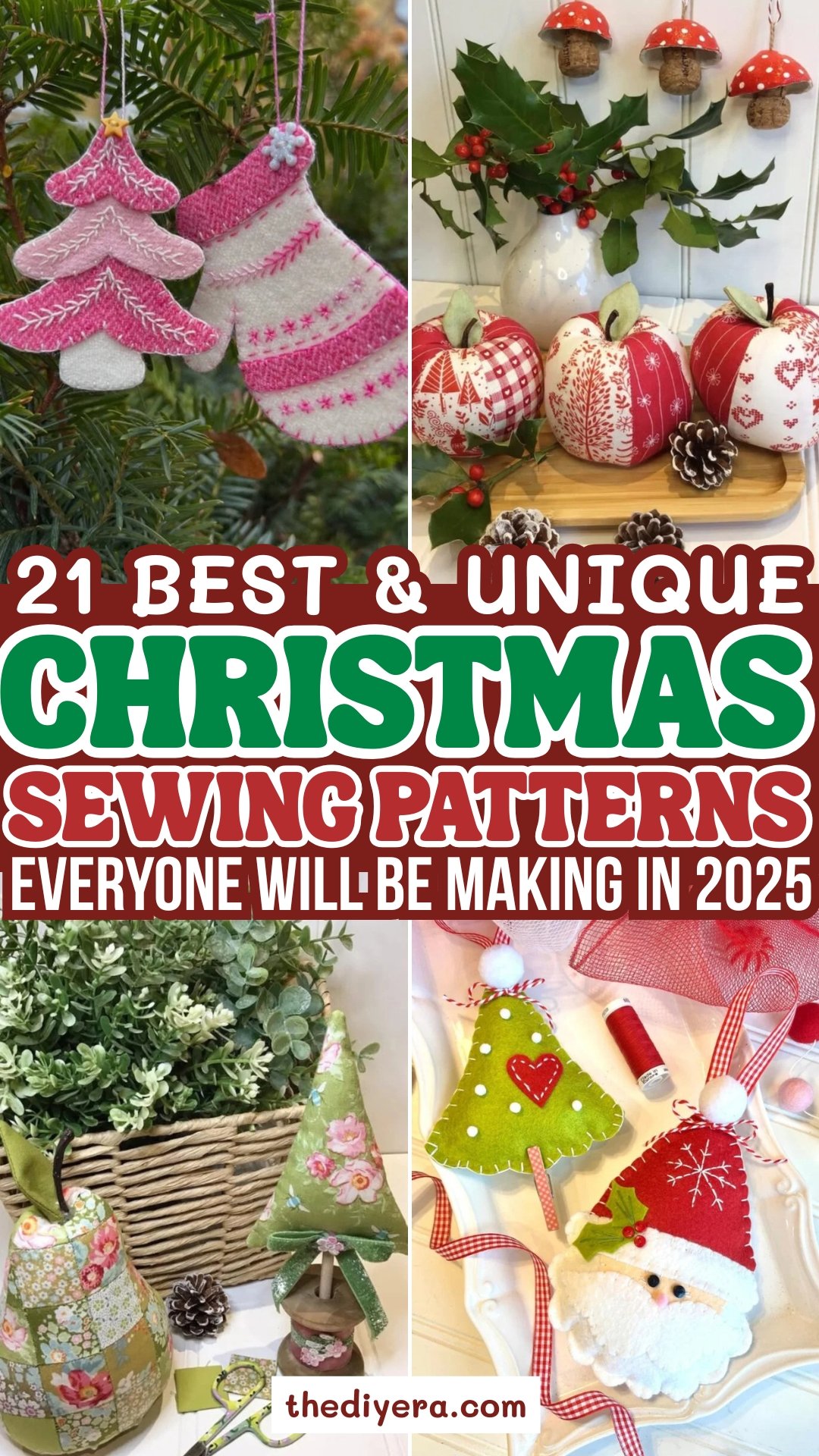 21 Christmas Sewing Patterns for 2026 – THE DIYERA